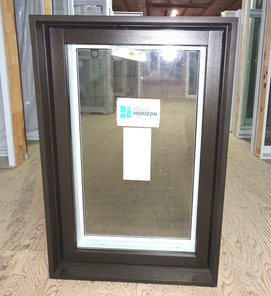 Auvent A1 brun commercial | Liquidation Portes & Fenêtres